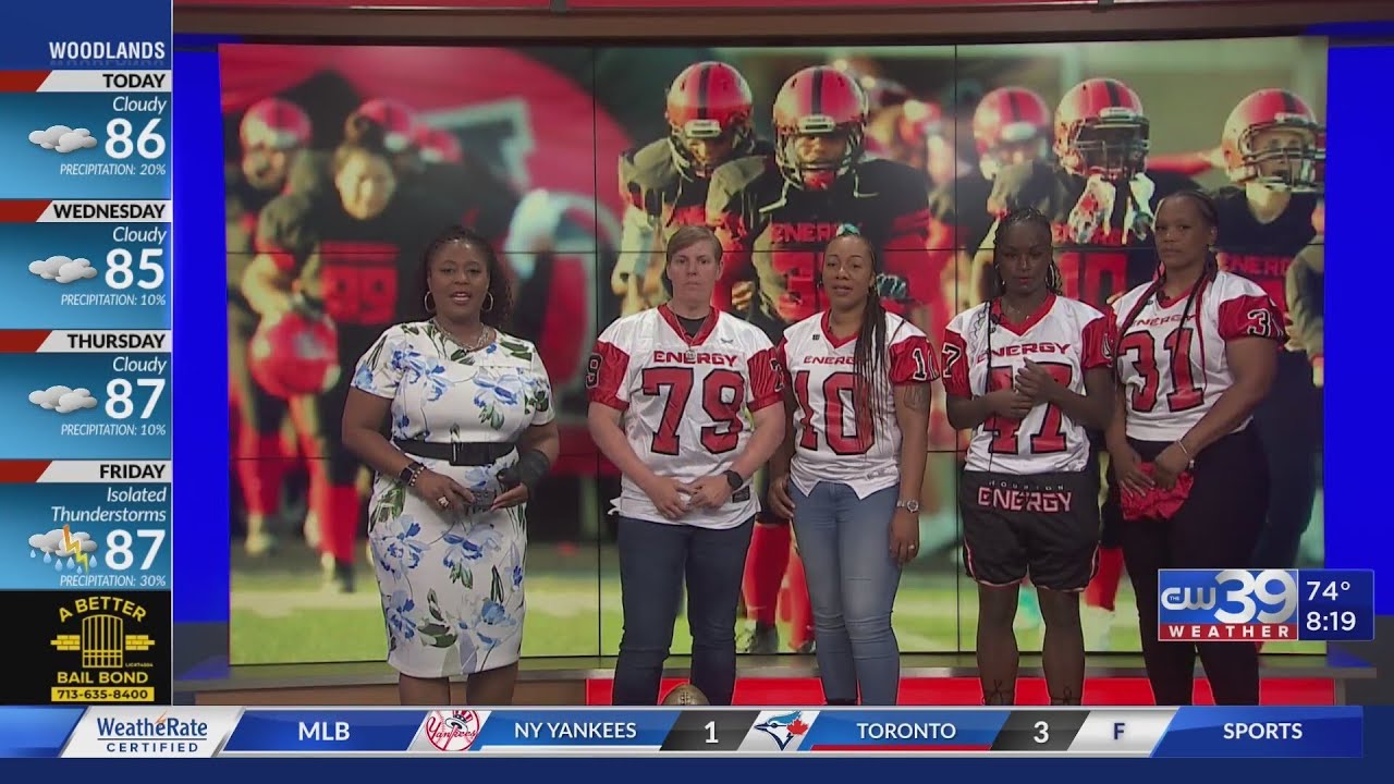 CW39 Houston Energy Women"s Football Team - YouTube
