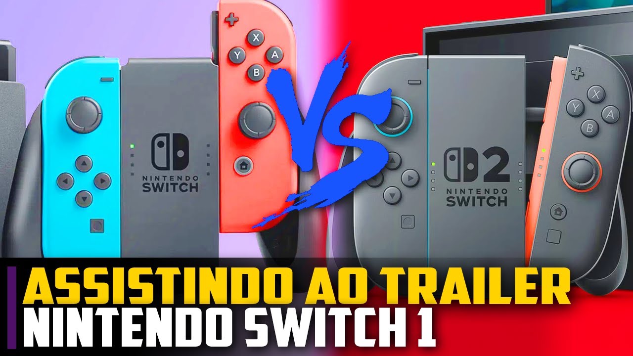 Assistindo ao TRAILER do NINTENDO SWITCH 1 - YouTube