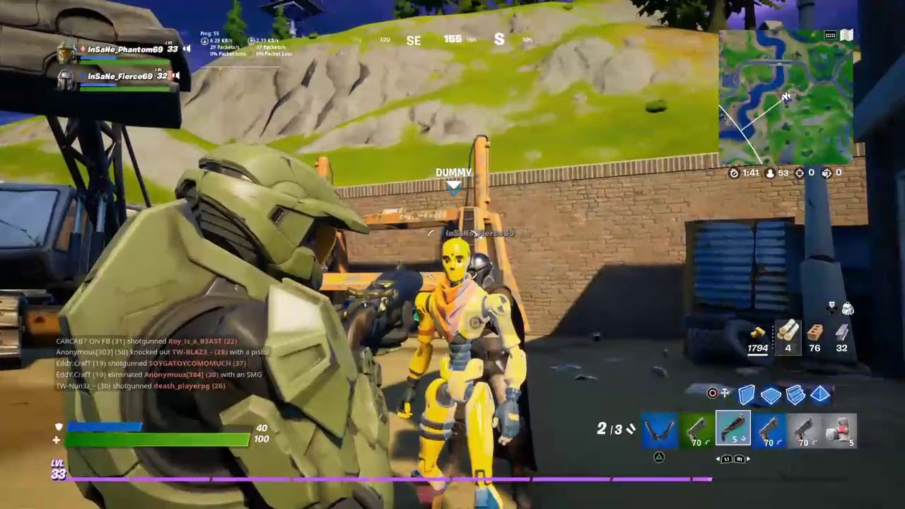 Fortnite ch2s5 - new master chief skin! - YouTube