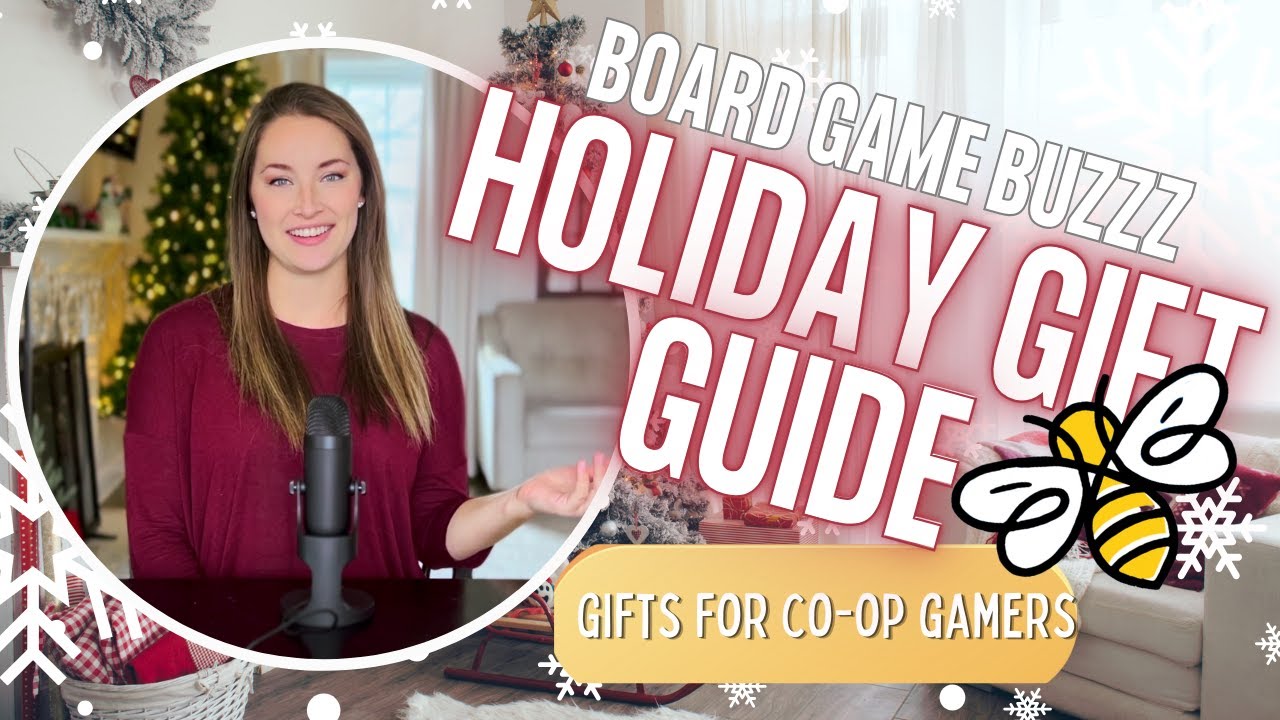 Board Game Buzzz Holiday Gift Guide (2023) Gifts For Co-op Gamers - YouTube