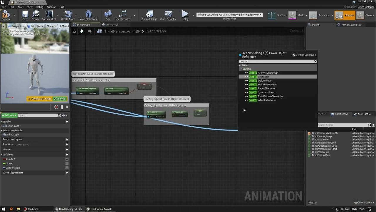 Head Bobbing In Unreal Engine - YouTube