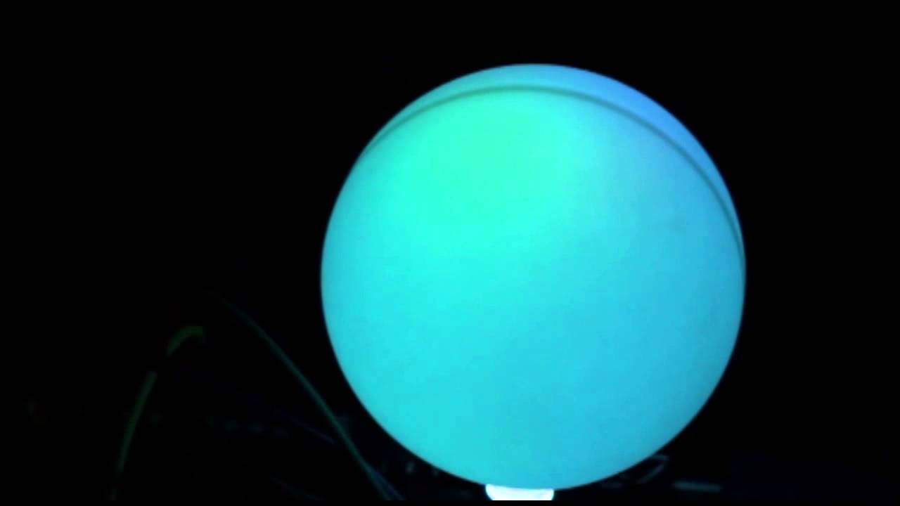 RGB LED Fade test. - YouTube