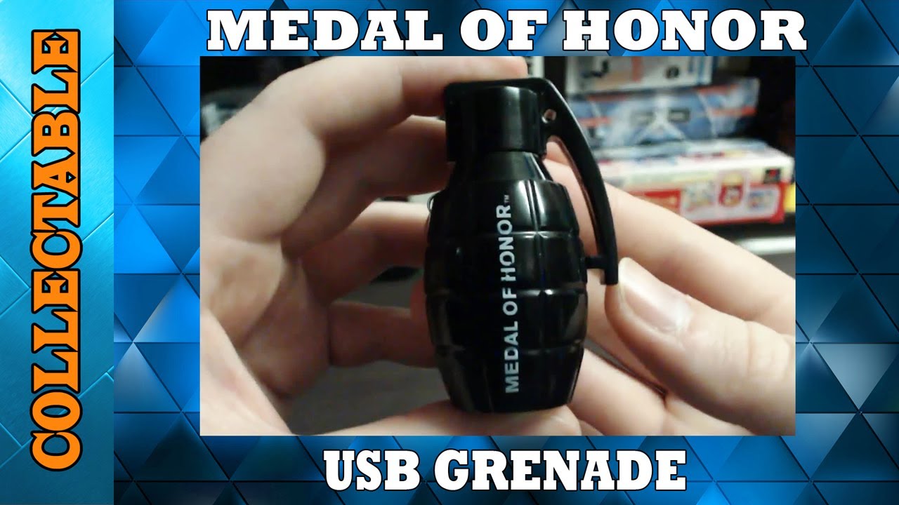 Medal of Honor USB Grenade 1GB Flash Drive - Promotional Press ...
