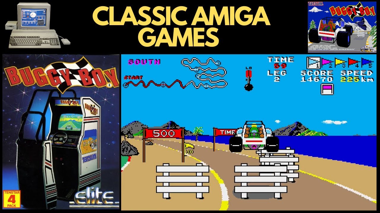 Buggy Boy Overview - Commodore Amiga (1988) - YouTube
