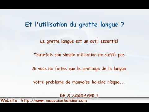 Bouche pateuse langue blanche.avi - YouTube