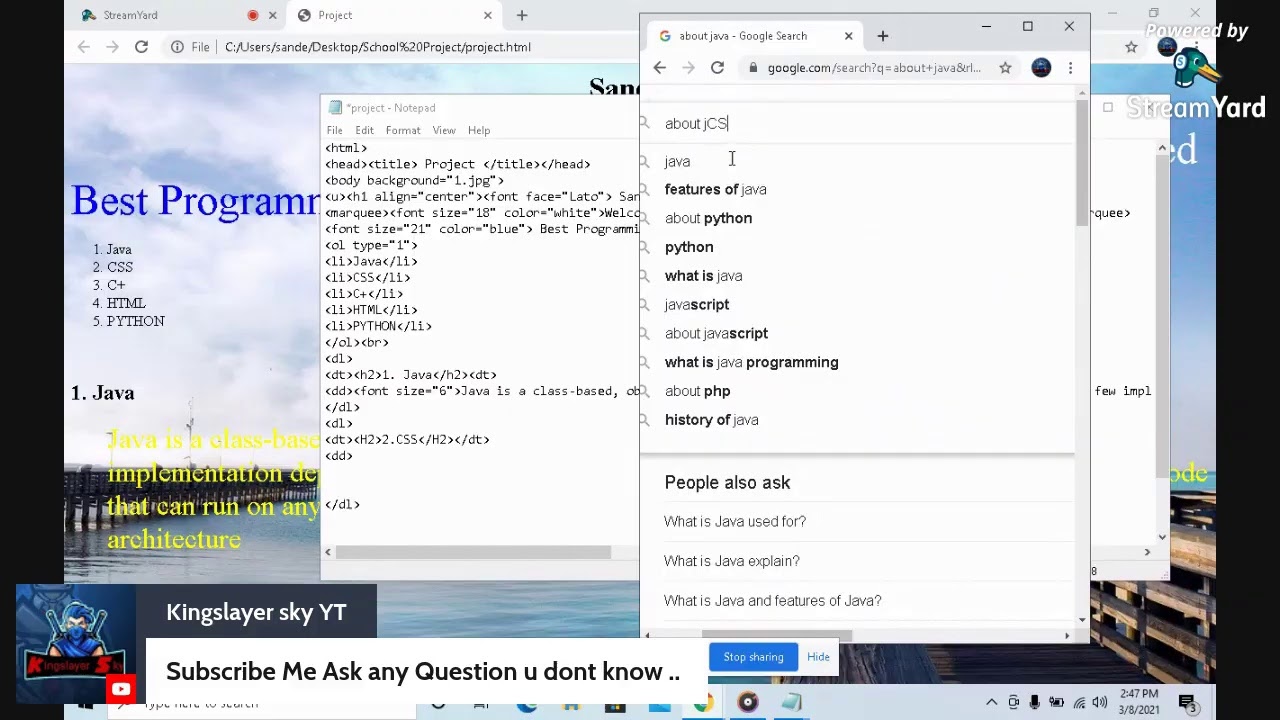 LIVE How Make Website Using HTML In Notepad Basic Tutorial YouTube LIVE How Make Website Using HTML In Notepad Basic Tutorial YouTube