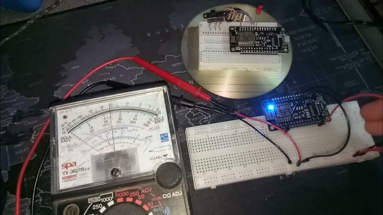 NodeMCU ESP8266 3.3V ใช้ไฟเลี้ยงที่ 5V&12V? - YouTube