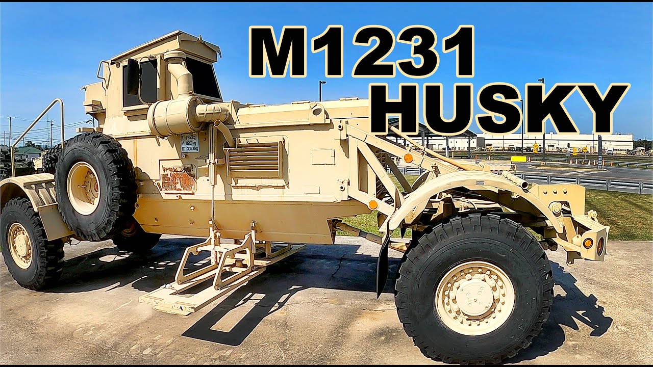 U.S. Army M1231 Husky Vehicle Mounted Mine Detection | at Letterkenny ...