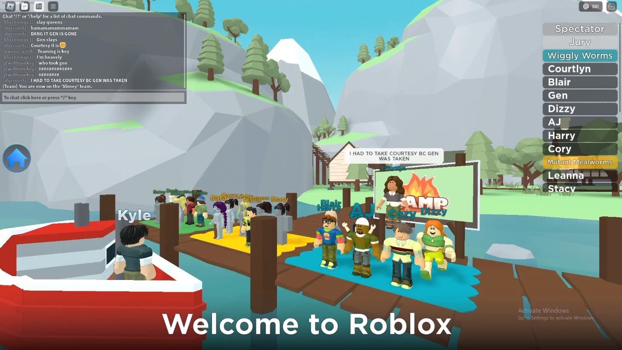 Playing Roblox Total Drama Island - YouTube