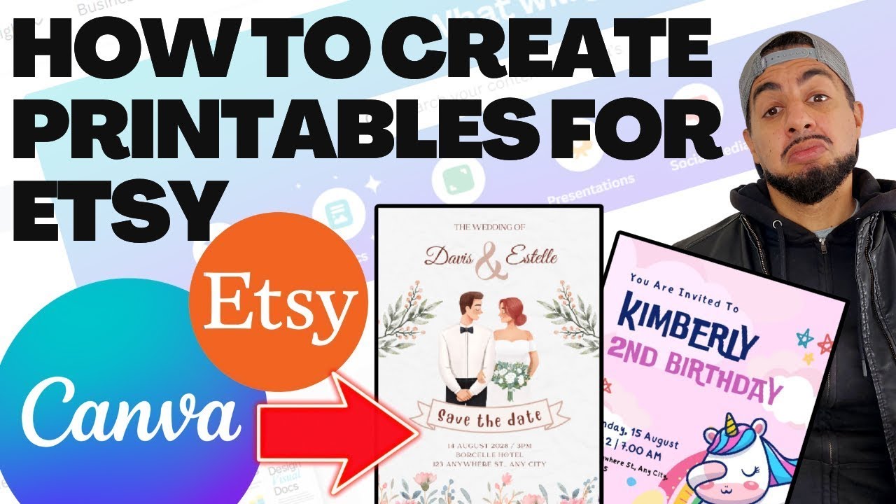HOW TO CREATE PRINTABLES FOR ETSY - YouTube