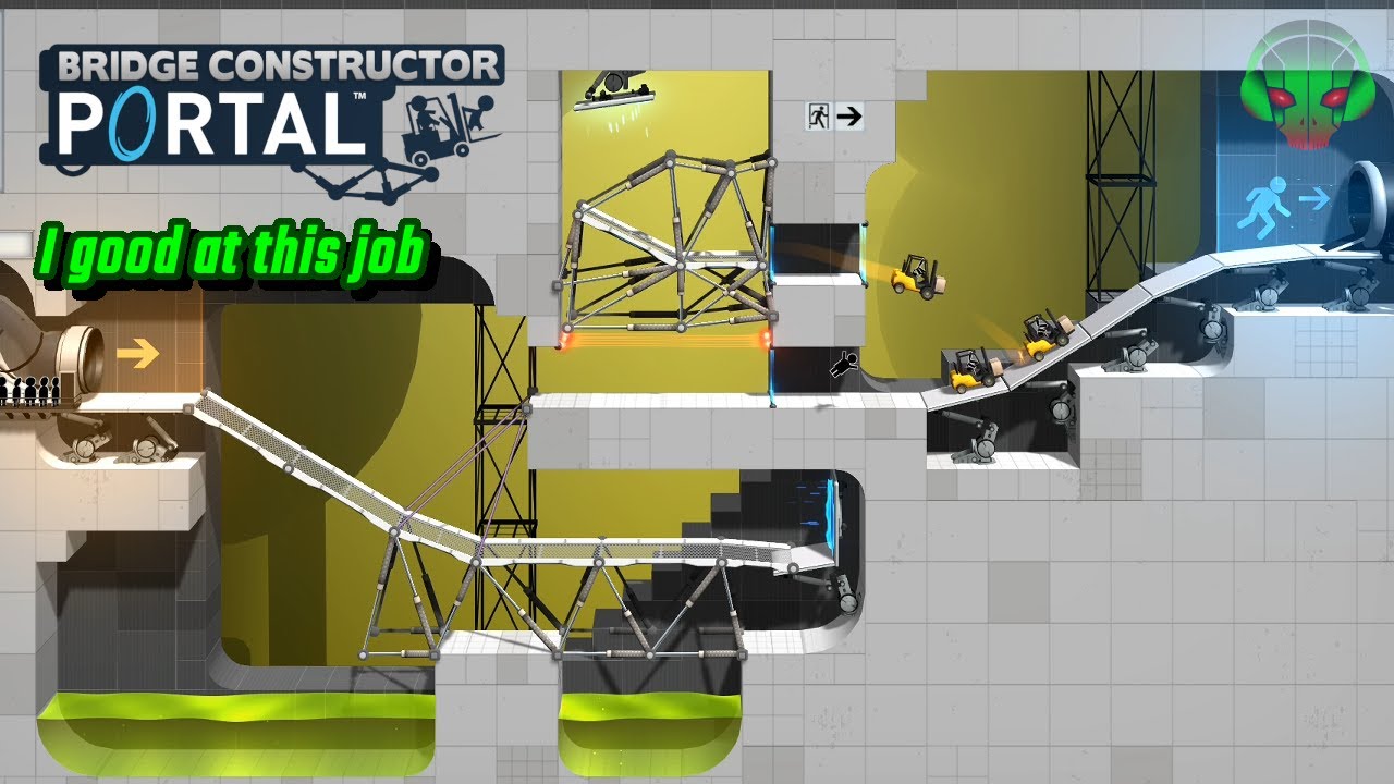 I think I good at this - Bridge Constructor Portal EP2 - YouTube