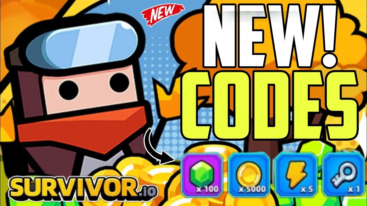 Finally New!! SURVIVOR.IO PROMO CODES 2023 - SURVIVOR.IO CODES 2023 ...