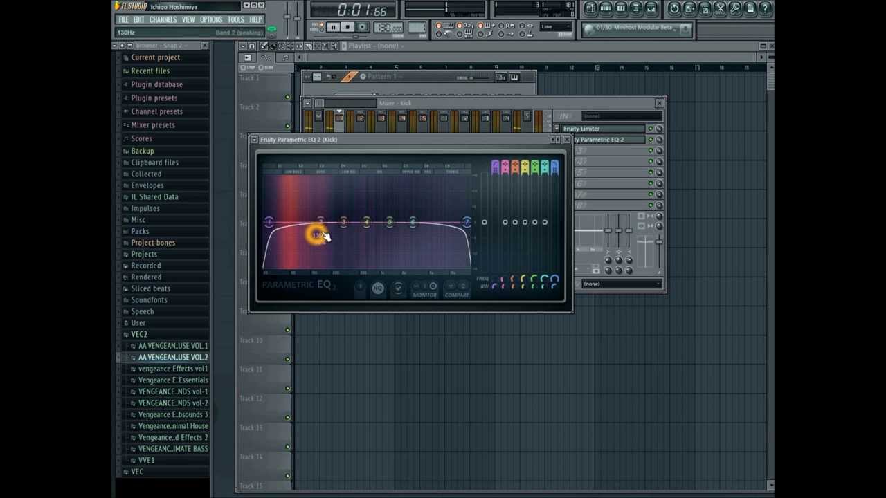 HD FL STUDIO GIVING YOUR KICK "THUMP" USING EQ AND LIMITER - YouTube