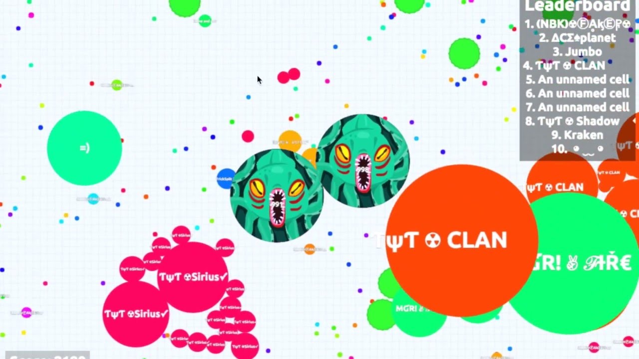 Kraken Gameplay! #UNCUT Star Plays - Agar.io - YouTube