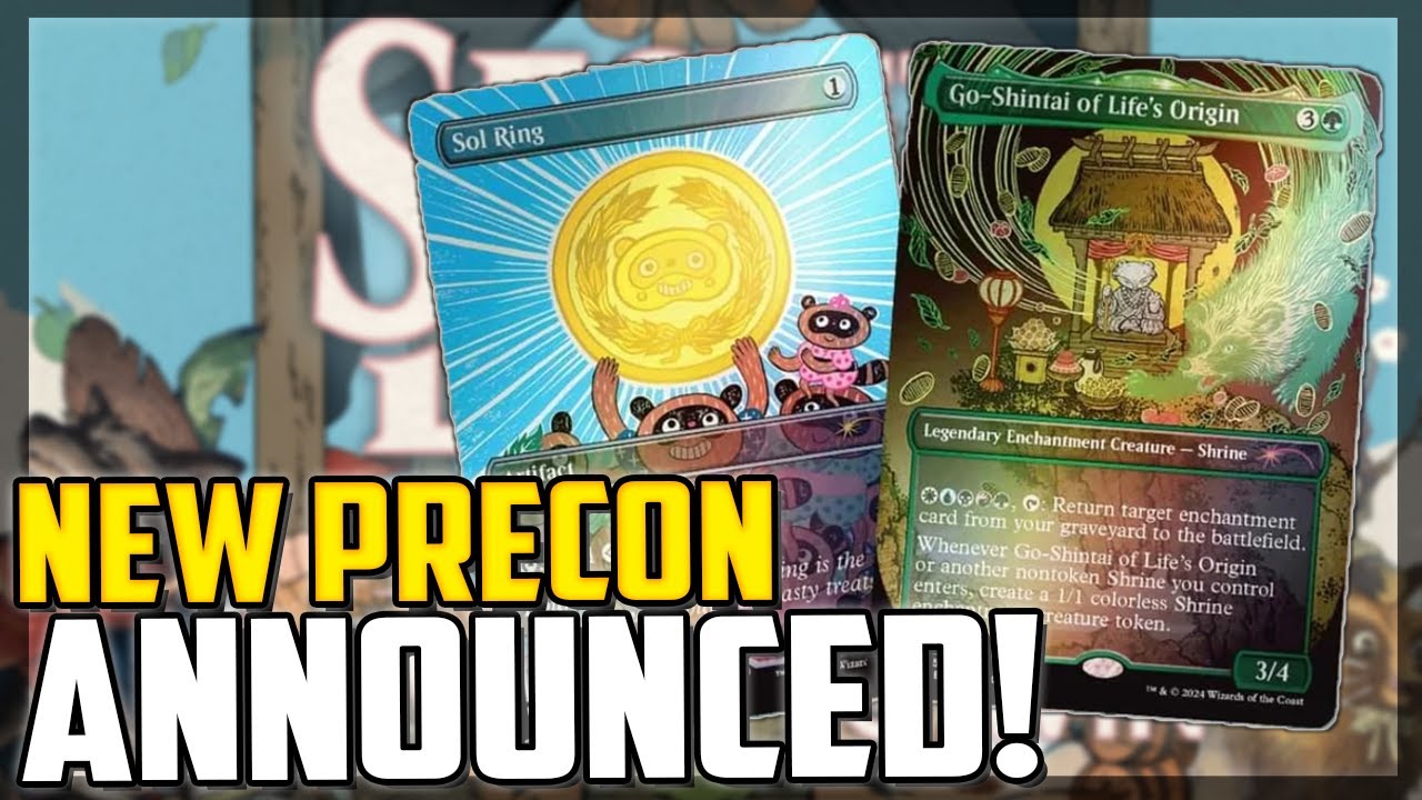 New Precon Deck Announced! Alt Win Cons, Shrines and More! - Magic: The ...