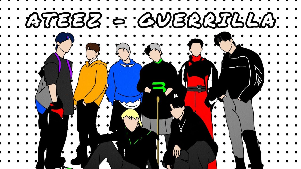 ATEEZ(에이티즈) - 'Guerrilla' ANIMATION - YouTube