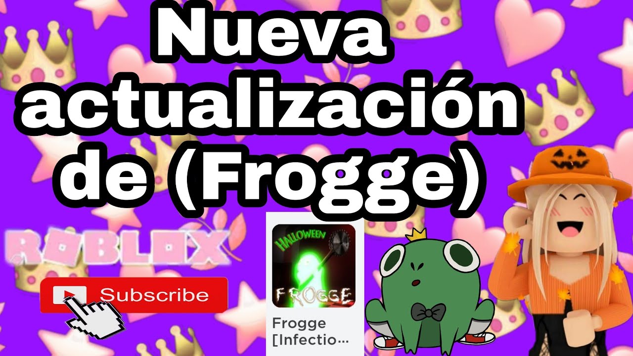 🌸Nueva actualización de Halloween🐸 en (Frogge) (ROBLOX)🌸 - YouTube