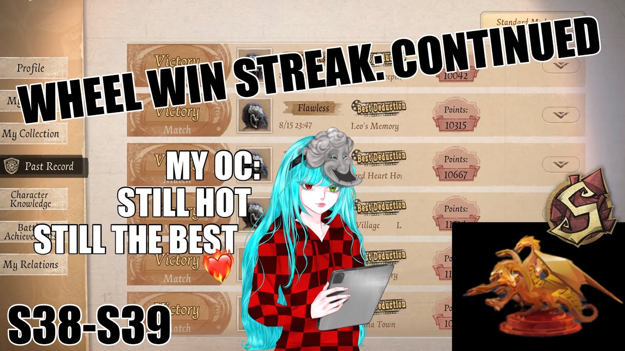 Identity V livestream - Season 39: BREAKING WHEEL WIN STREAK CHALLENGE ...