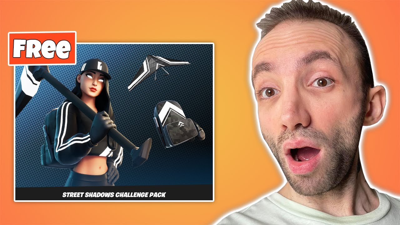 Ruby Shadows Pack in Fortnite - اسکین مجانی تو فورتنایت - YouTube