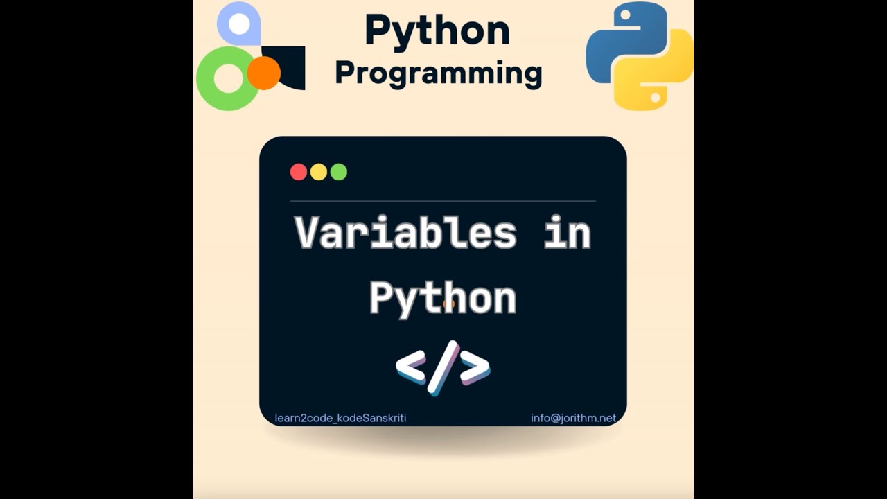 Python Variables Youtube 7409