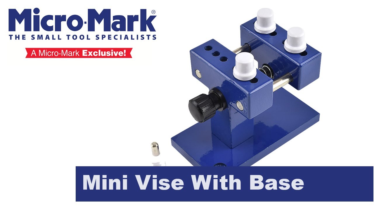 How To Use The Mini Vise With Base To Secure Miniatures And Tools - YouTube