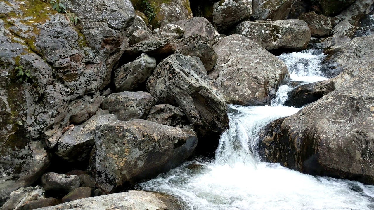 Sunburst Falls near Canton / Waynesville NC - YouTube