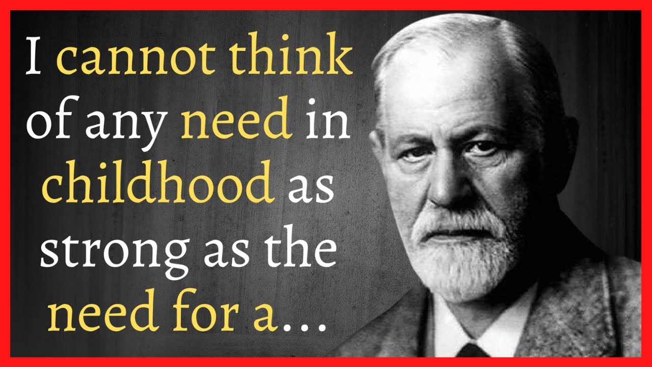 Sigmund Freud's Incredible Quotes - YouTube