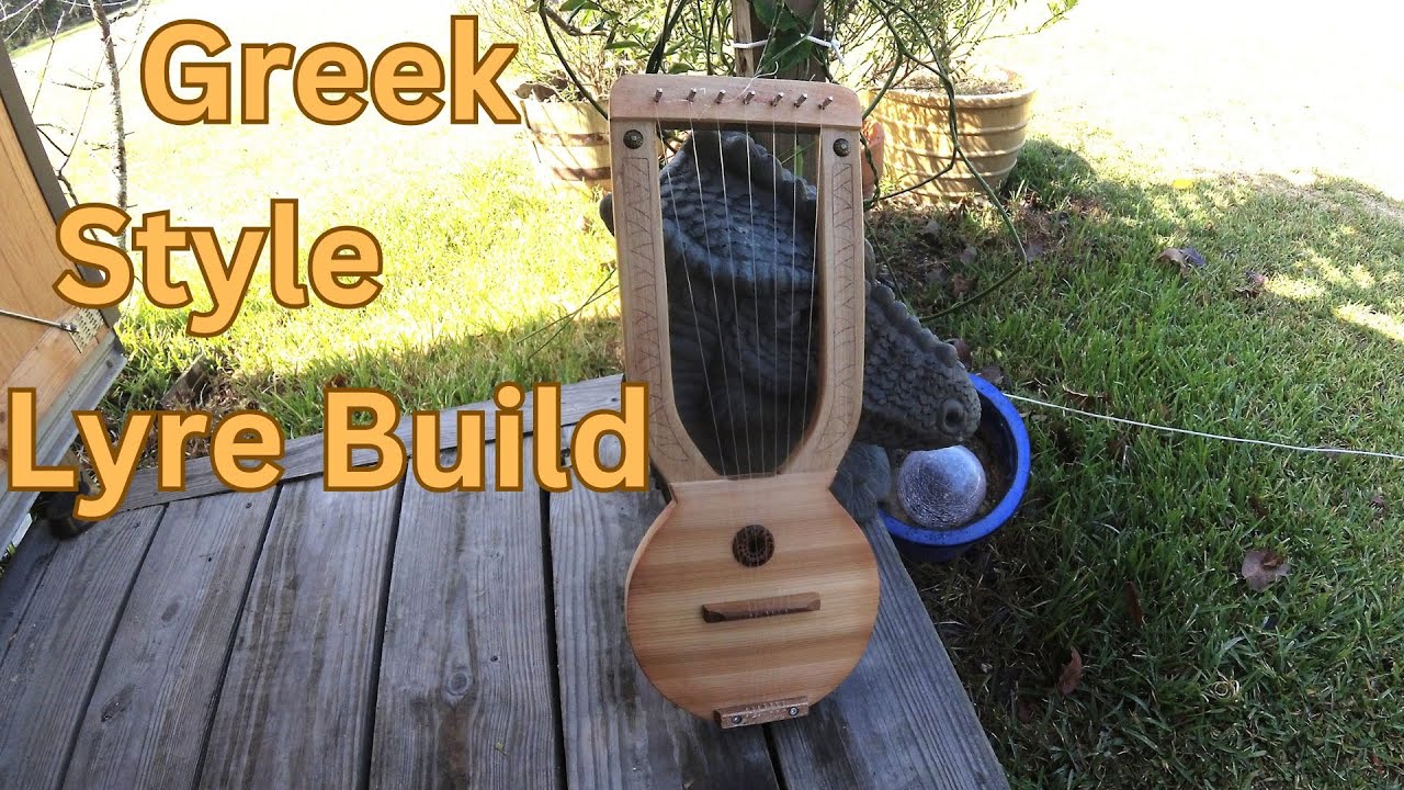 Greek Style Lyre Build - YouTube