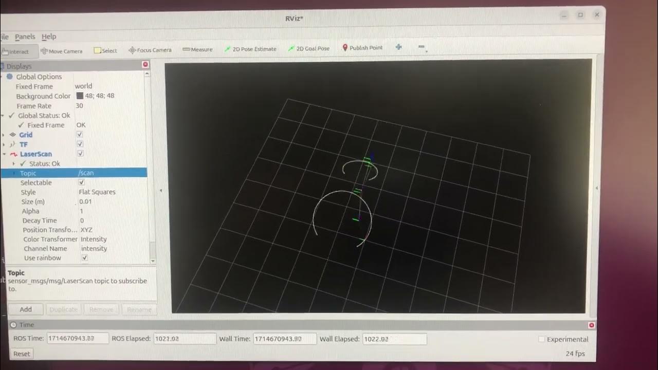 ROS 2 Jazzy rViz2 On Raspberry Pi 5 - Amazing - YouTube