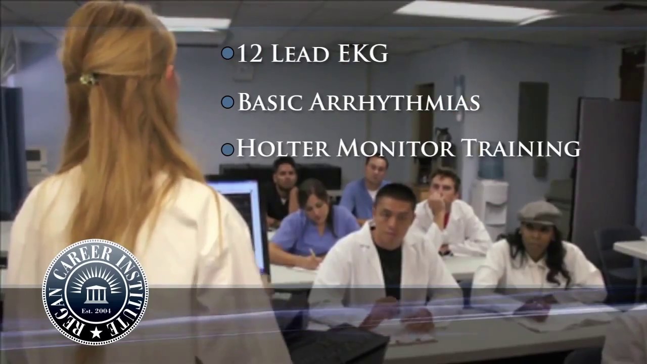 Electrocardiography EKG ECG and Holter Monitor Training at Regan Career ...