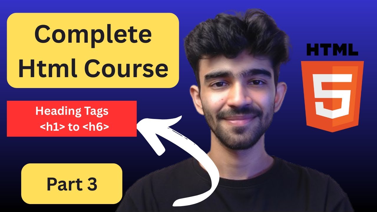 HTML Heading Tags Explained | h1 to h6 Tags in HTML Tutorial - YouTube