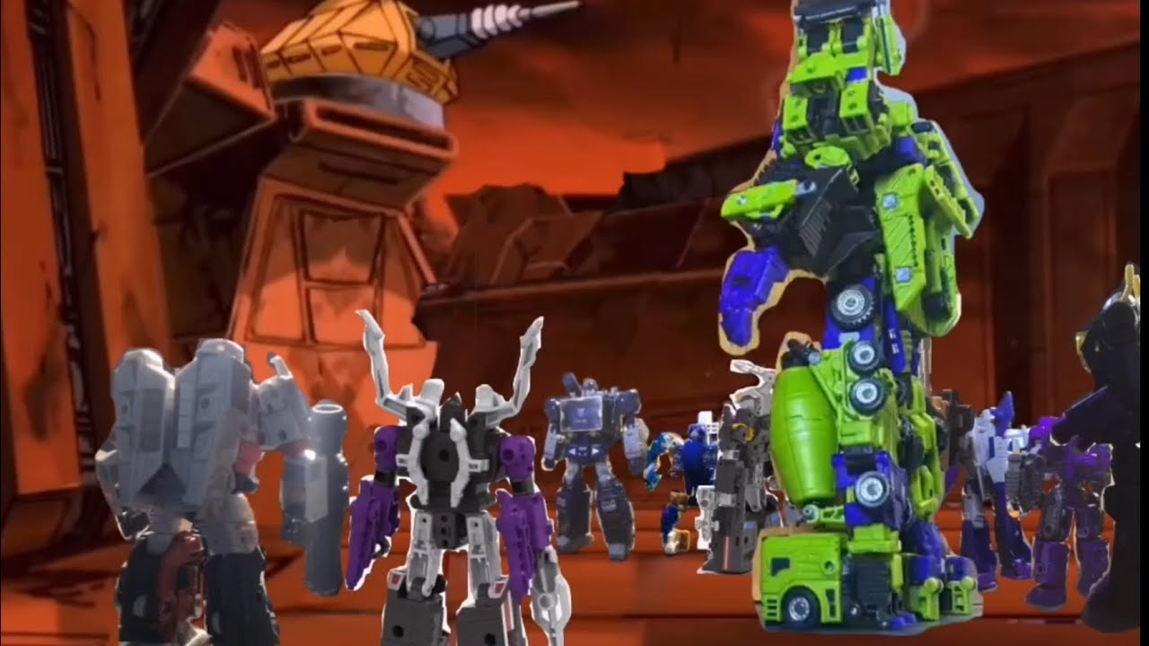 Transformers the movie RETOLD | scene 169 | Transformers stop motion ...
