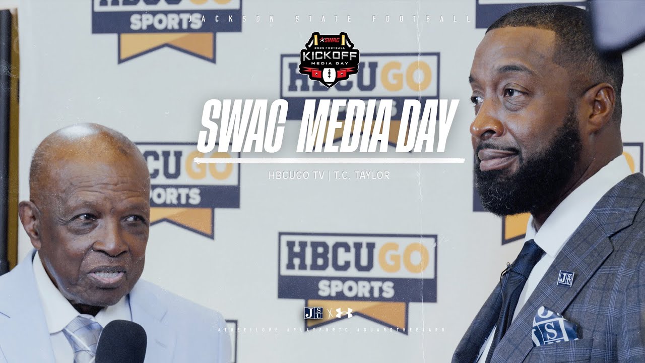 T.C. Taylor Interview with HBCUGO TV | 2025 SWAC Media Day - YouTube
