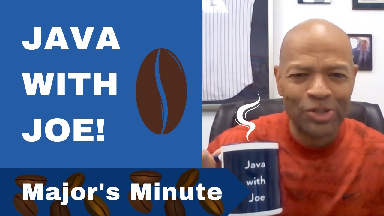 Java With Joe - Major's Minute - YouTube