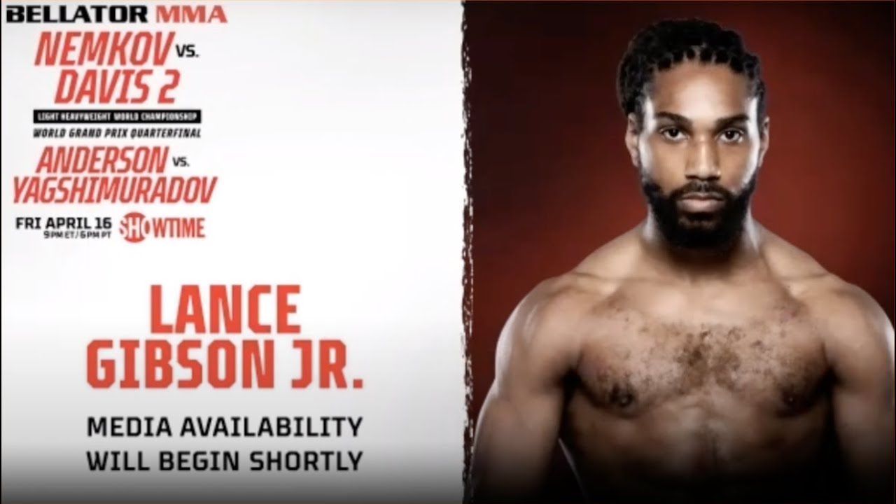 Bellator 257: Lance Gibson Jr. says he was born a star - YouTube