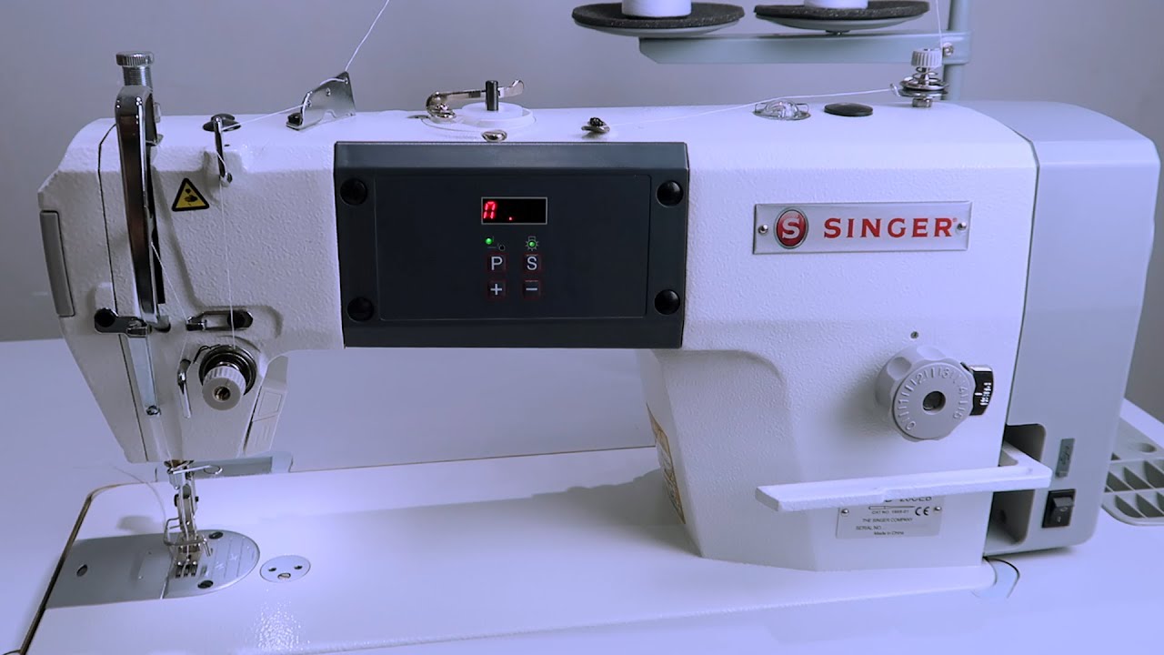 MAQUINA DE COSTURA SINGER DIRECT DRIVE 114G- 20CEB - YouTube