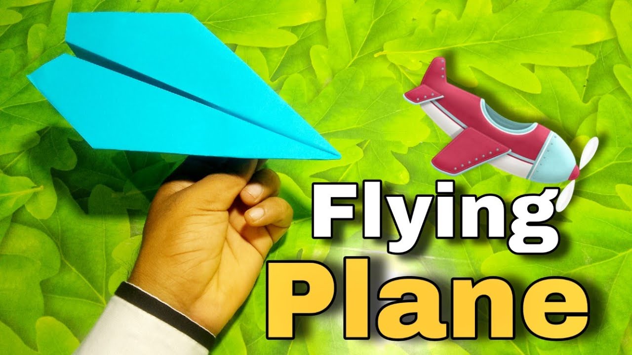 How to Create a High-Flying Paper Bird Plane | Easy Notebook Paper ...