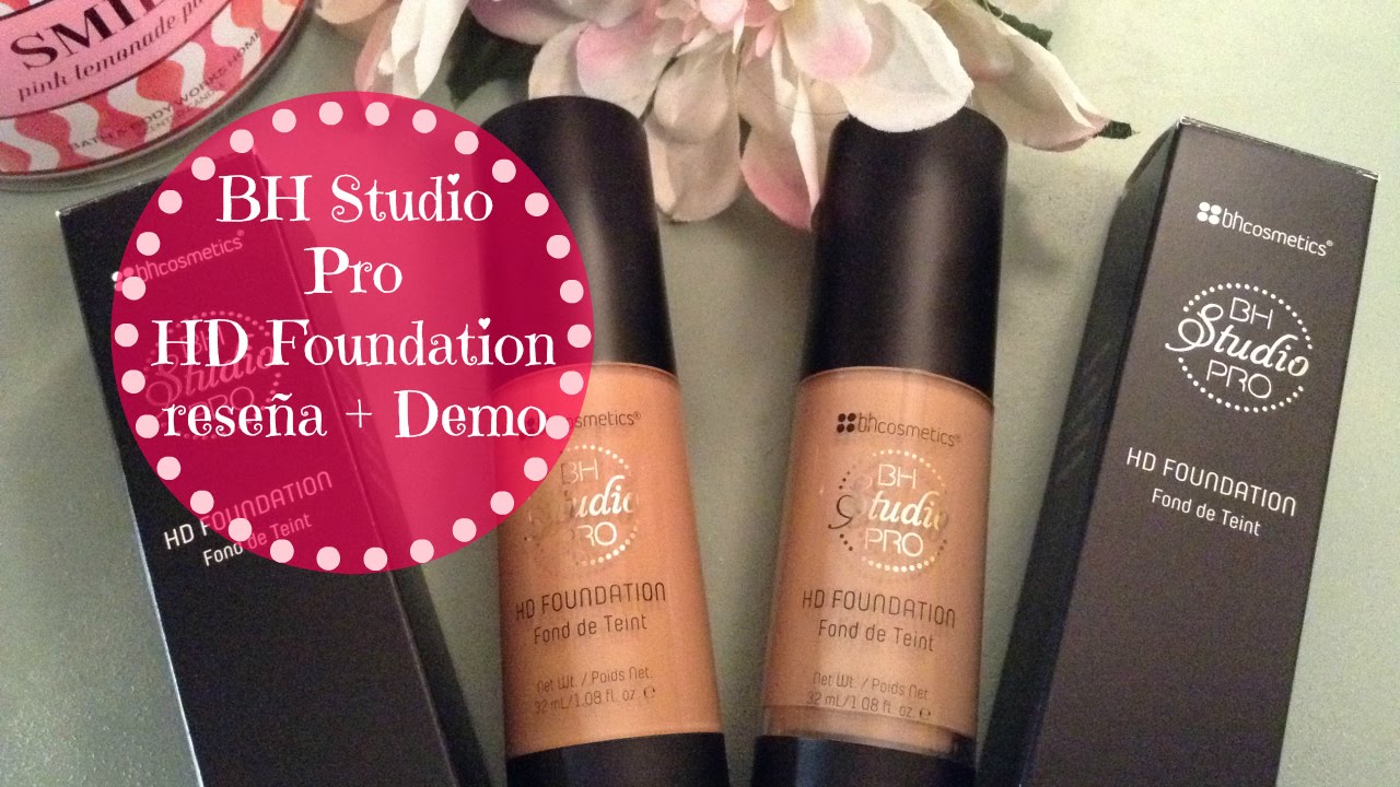 BH STUDIO PRO HD FOUNDATION RESEÑA + DEMO ★ - YouTube