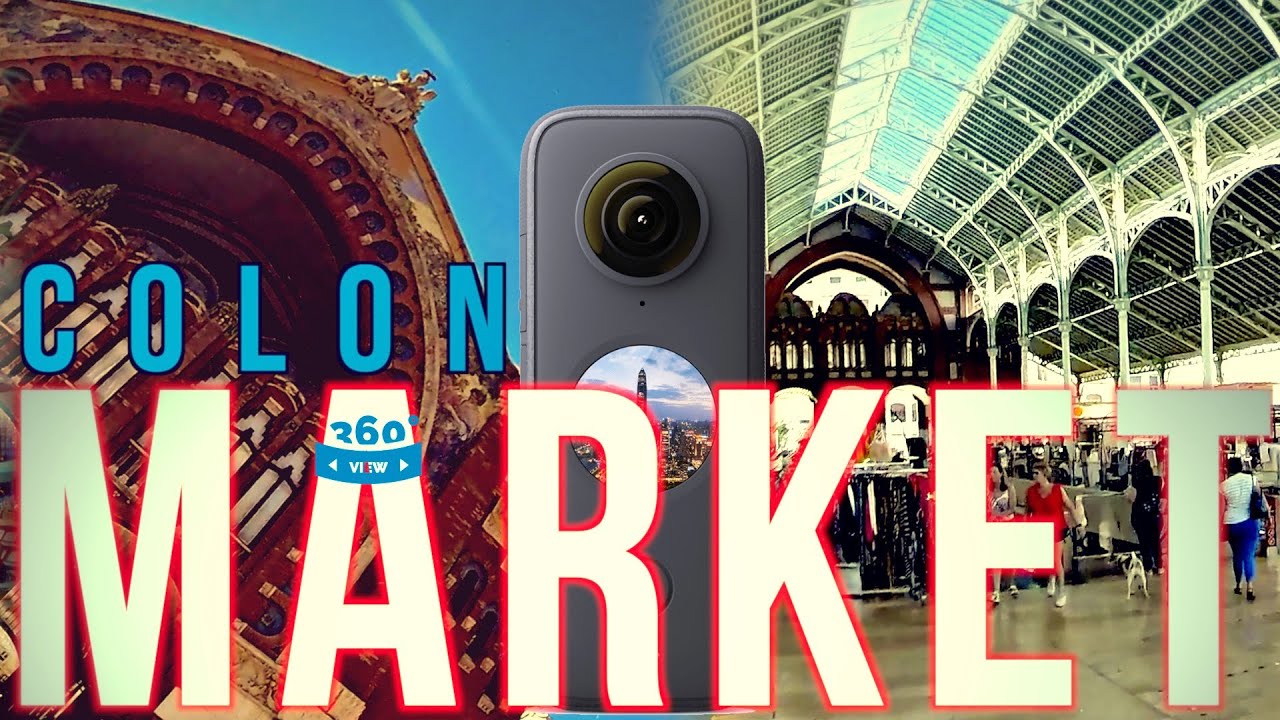 Mercat de Colon | Another Old Market in Spain in 360 Degree Video - YouTube
