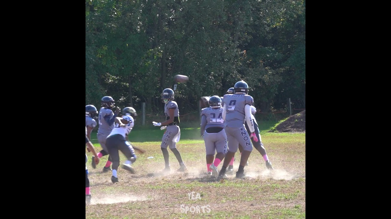 Kendall Ferguson| QB| Enon Eagles 13u Highlights vs Lower Bucks Outlaws ...
