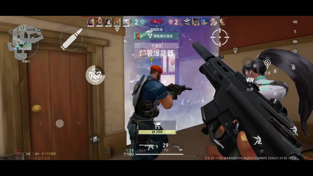 Valorant mobil raze game play 2 - YouTube