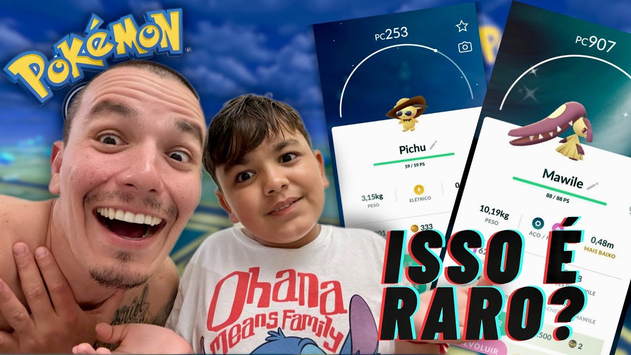 Não acredito que meu filho pegou isso no Pokémon GO - YouTube