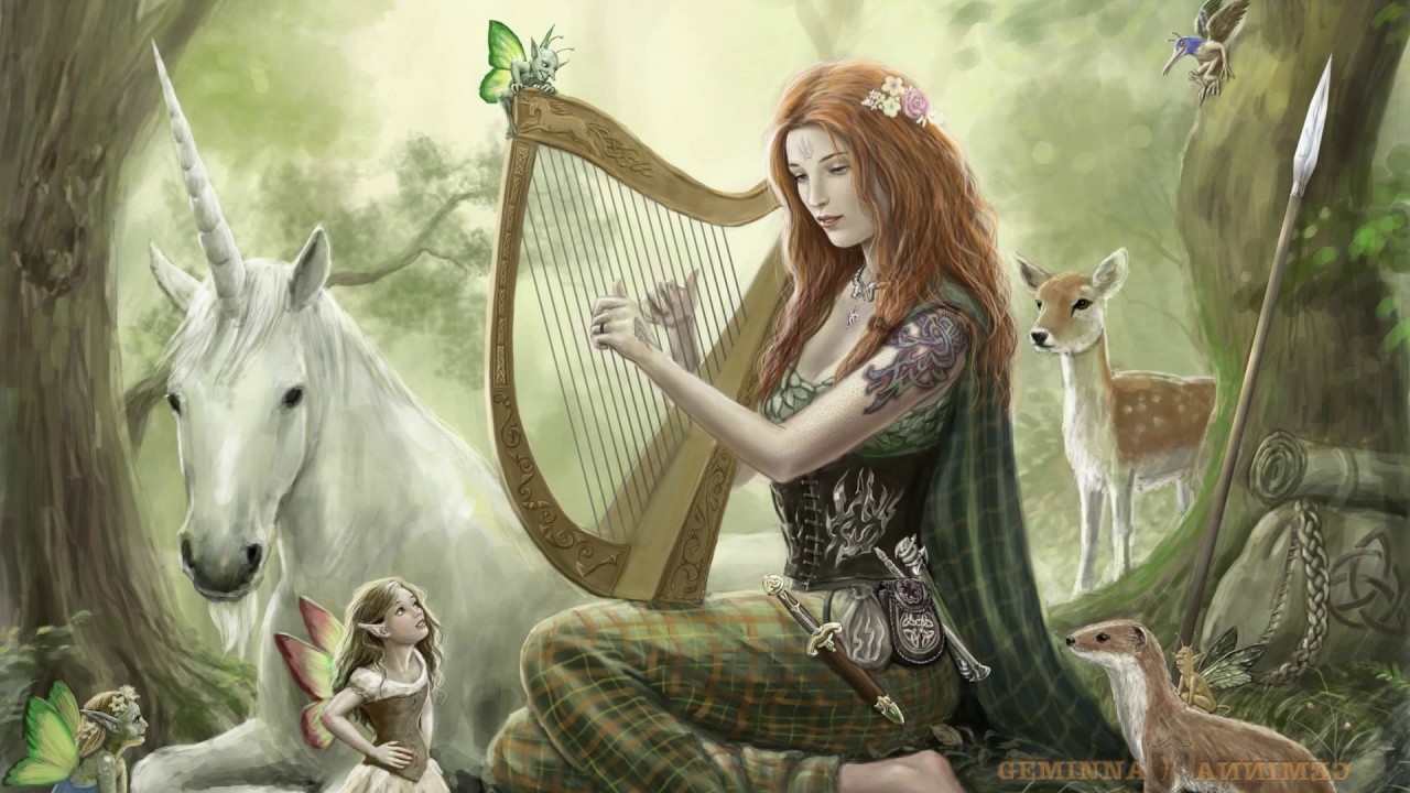 Evening Fall Harp ~ Kevin MacLeod - YouTube