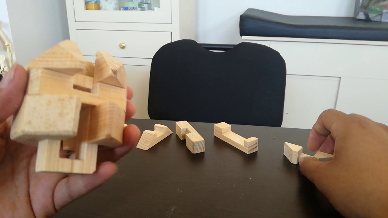 Solución Puzzle madera «iglu» - YouTube