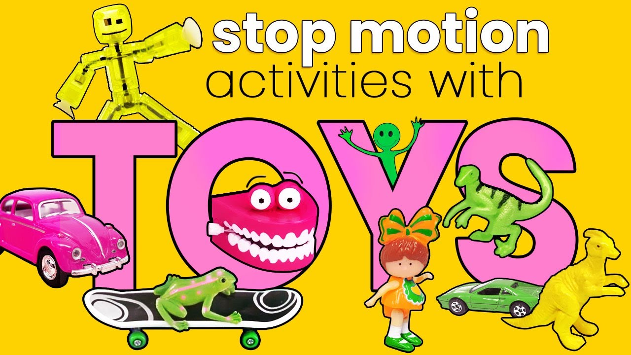 How to Animate TOYS - 4 Simple Stop Motion ideas to try - YouTube