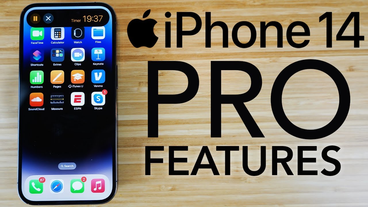 iPhone 14 Pro Features - Top 14 List - YouTube