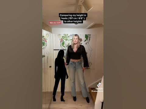 6'6 vs 5'1 height comparison - YouTube