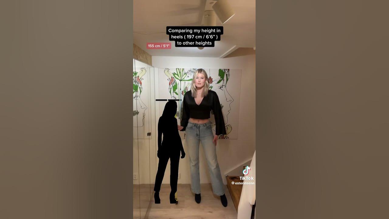 6'6 vs 5'1 height comparison - YouTube