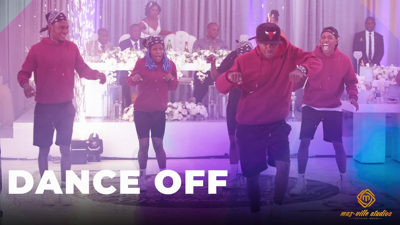 Spectacular Dance Group Dance Off | Zimwedding - YouTube