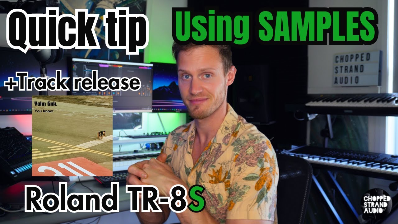 Quick tip Roland TR8s / Using Samples + track release - YouTube